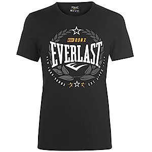 Everlast Men's Laurel Short-Sleeve Tee Black S