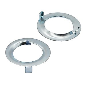 Light Socket Shade Ring, Metal Lamp Shade Collar Rings for Medium-Base Ceramic Sockets,Light Fixture Parts of Retainer Rings,Lock E26 E27 Socket with Thread Diameter 1-1/2 Inches
