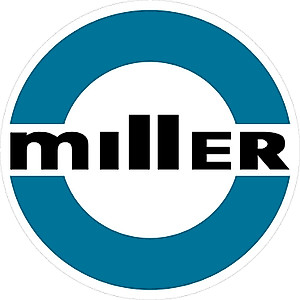 2 Pack Vinyl Sticker Decal Miller Welder 1980 Vinyl Decal, 5 in. x 5 in.
