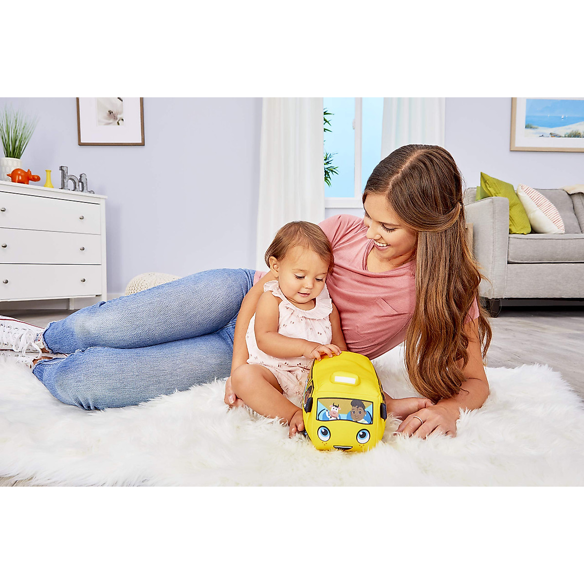 Little Tikes Little Baby Bum Wigglin' Wheels On The Bus Official Plush Toy