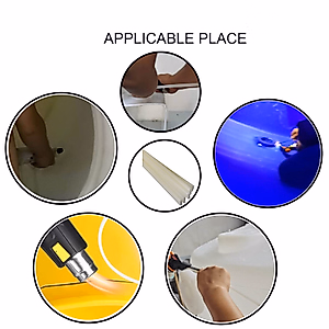 HRTX 11 lb ABS Plastic Welder Rods, Plastic Welding Rods, Double Strand Plastic Rods for Automotive Interior Panels, Battery Car/Motorcycle Shells, Long 39.37 in