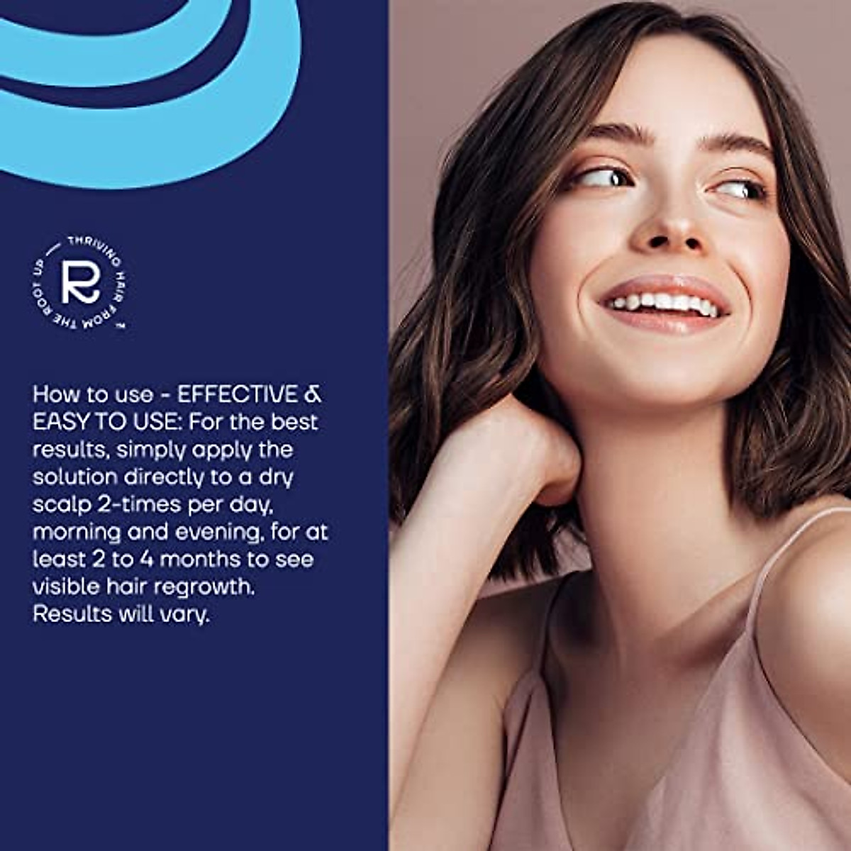 Minoxidil for Women | Womens Hair Growth | 2% Minoxidil Topical Hair Treatment for Hair Regrowth by Rootly | Minoxidil for Women| Unscented, 2 Fl Oz