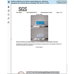 Wovenx - FDA Registered, ASTM Level 3 Face Mask, Pleated, Blue, 4 Ply-50 Pack