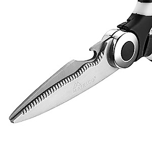 MAIRICO Ultra Sharp Premium Heavy Duty Kitchen Shears- Ultimate Heavy Duty Scissors for Cutting Chicken, Poultry, Fish, Meat and Poultry Bones