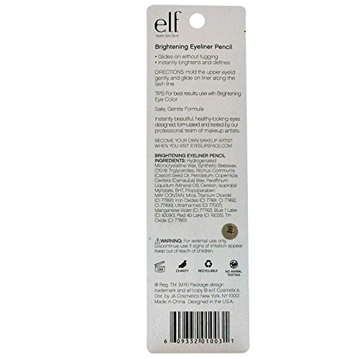 e.l.f. Brightening EyeLiner 1003 Black