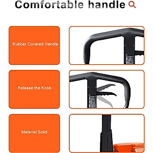 Tory Carrier Manual Pallet Jack Lift 5500lbs Capacity, Hand Pallet Truck 48” L×27” W Fork Size