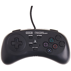 HORI Fighting Commander for PlayStation 4 & 3 Officially Licensed by Sony - PlayStation 4