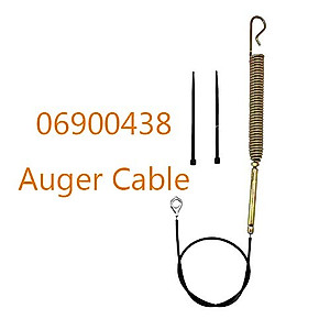 ZHNsaty Cable- Auger & Upper Traction 06900438 for Snow Blower Auger Upper Traction Cable SNO-Tek Compact 24916003 AMP 24916303
