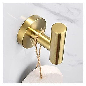 Towel BAR Rack Hardware Set Include Hand Towel Bar Toilet Paper Holder Robe Towel Hook, Wall Mounted Towel Holder Towel Storage Holder Bathroom Hardware/B (Color : Christmas Reindeer -Style5)