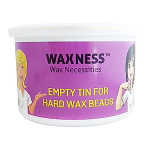 Waxness Natural and Rosin Free Assortment Hard Wax Kit with Black W-CUBE Warmer