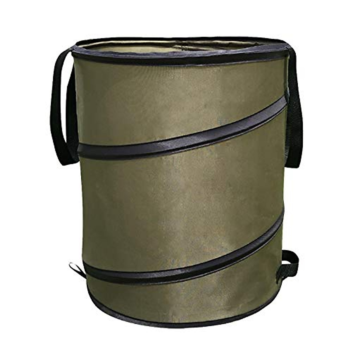Gardening Bag, 10 Gallon Release Buckle Gardening Bag Collapsible Garden Waste Bag, Heavy Duty Reusable Yard Waste BagLeaf Trash Can Gardening Container Weed Container(green)