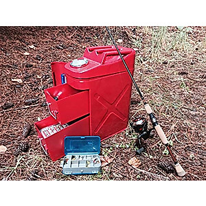 RAMPAGE PRODUCTS Universal Trail Can Utility/Tool Box | Red |86619
