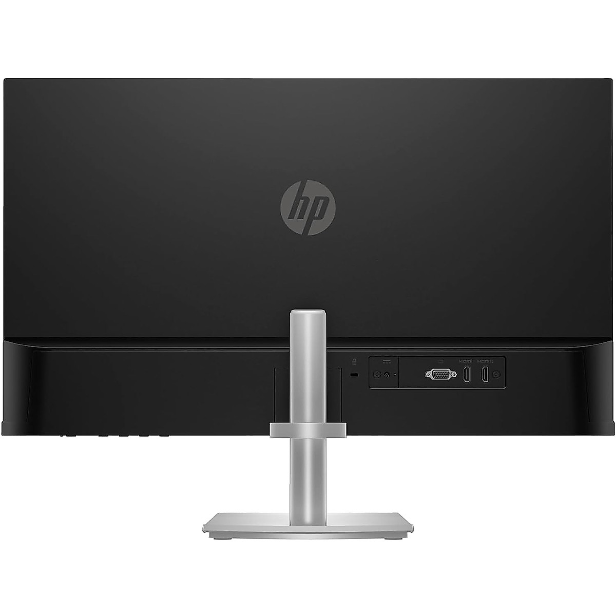 HP 27 inch 1080P Computer Monitor in Silver and Black, 27" Full HD (1920 x 1080) 75Hz Anti-Glare IPS Display with AMD FreeSync, 2 HDMI, 1 VGA, Highly Accurate Color (2024 Model) with Docztorm Dock