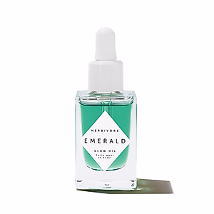 HERBIVORE Emerald Deep Moisture Glow Oil for Face – Hydrating Facial Oil, Calming & Moisturizing, Plant-based, Vegan, Cruelty-free, 30mL / 1 oz