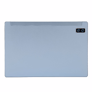 Airshi 5G WiFi Tablet PC, 100‑240V 10.1 Inch Tablet Octa Core CPU 128GB Expandable Dual Cameras Dual SIM Dual Standby for Entertainment (Grey)