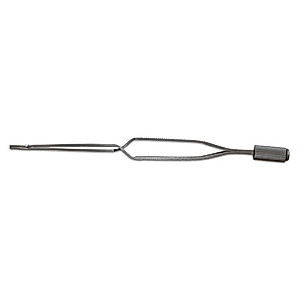 Mars Coat King Professional Stainless Steel Tick Tweezers, Surgical Grade, 6.5" Length