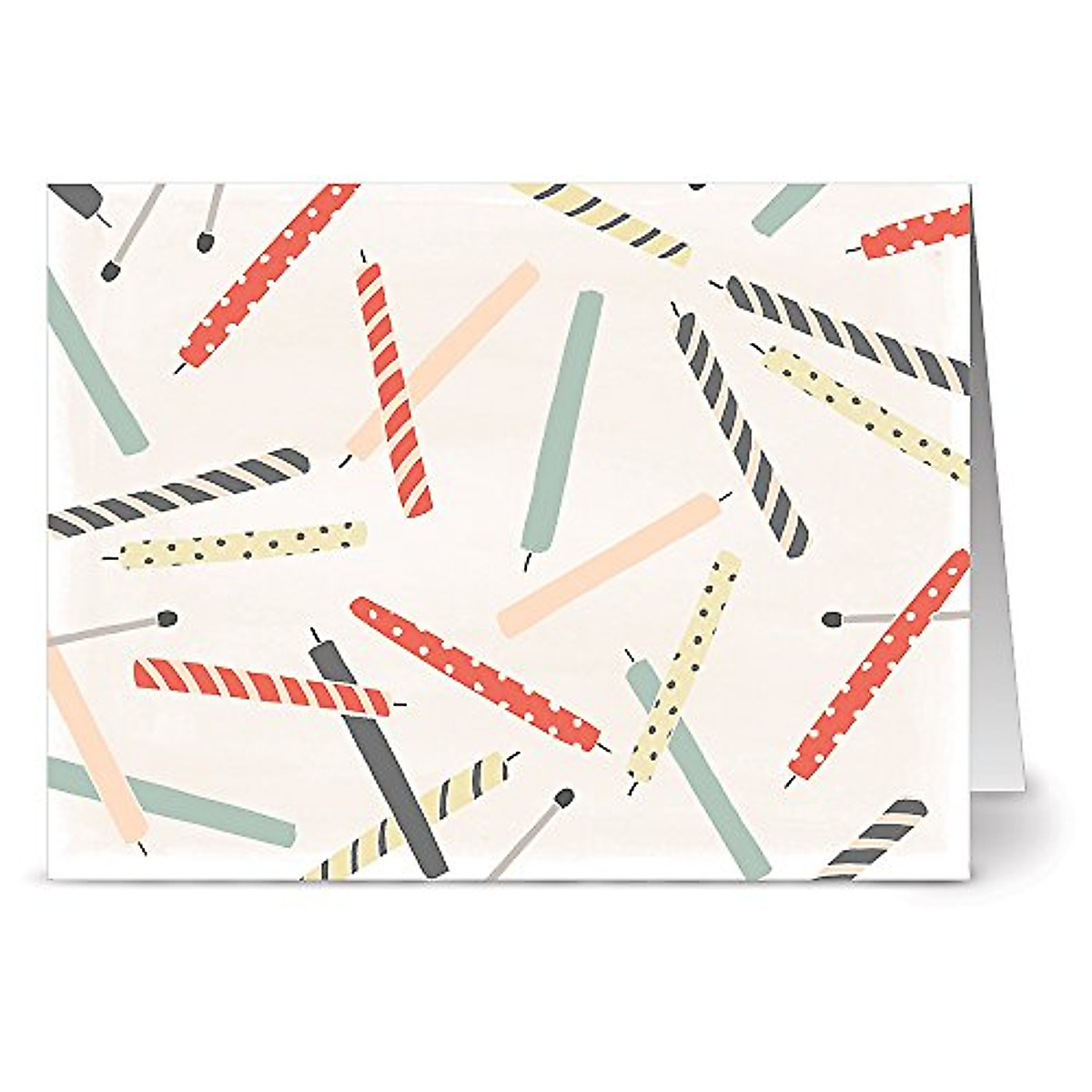 Note Card Cafe Happy Birthday Card Assortment with Gray Envelopes | 36 Pack | Fanciful Birthday Wishes Designs | Blank Inside, Glossy Finish | Bulk Set for Greeting Cards, Occasions, Birthdays