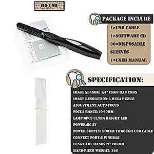 HD USB 2.0 Intra Camera 6 Mega Pixels 6-LED Clear Image New verison