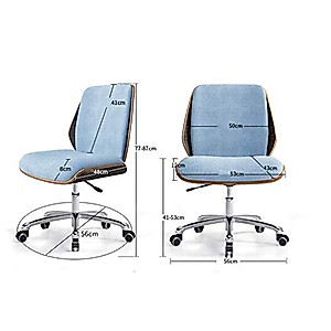 ZLBYB Office Chair, Office Computer Swivel Desk Task Chair, Ergonomic Executive Chair