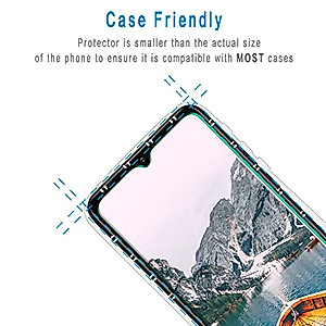 HPTech (2 Pack) Designed for Motorola Moto G Pure Tempered Glass Screen Protector, Easy to Install, Anti Scratch, Bubble Free