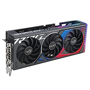 ASUS ROG Strix GeForce RTX™ 4060 Ti OC Edition Gaming Graphics Card (PCIe 4.0, 16GB GDDR6, DLSS 3, HDMI 2.1a, DisplayPort 1.4a, Aura Sync)