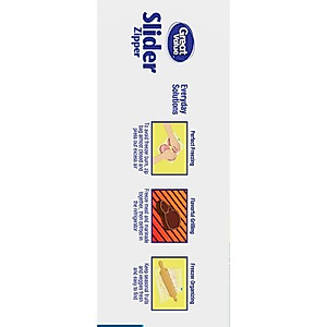 Great Value Quart Freezer Bags, 70 count