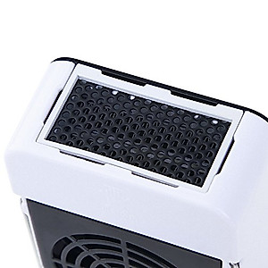 YOUCIDI Safety Energy-saving Heater Mini Portable Room Office Desktop Electric Fan Heater Air Warmer Black