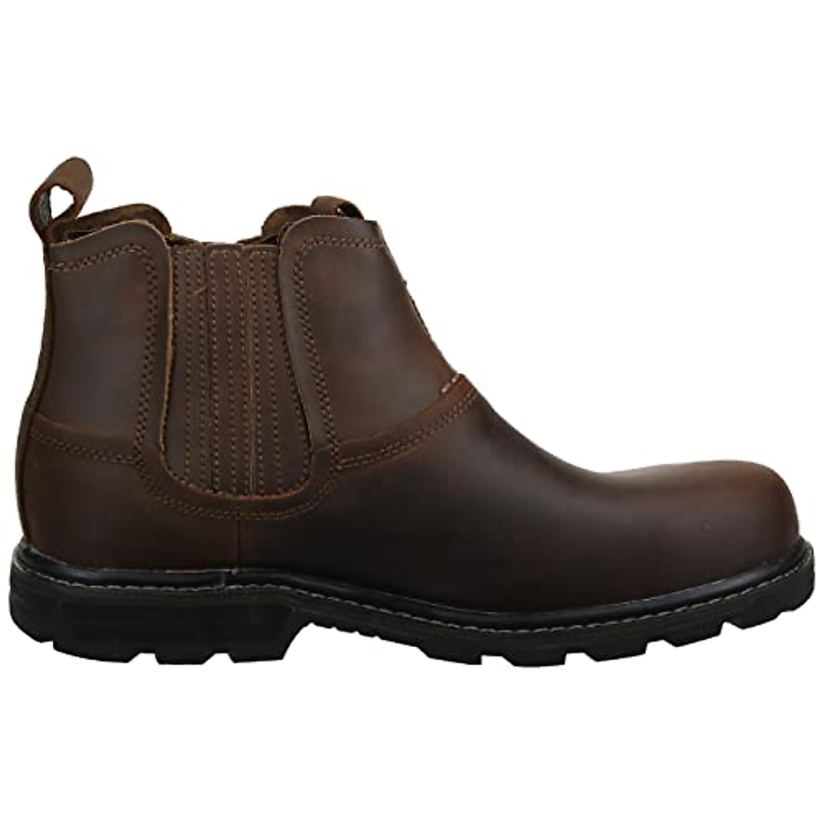 Skechers Men's Blaine Orsen Ankle Boot,Dark Brown,9.5 M US