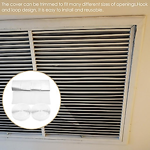 Attic Armour Attic Fan Cover, Insulation Cover with Strips with Adhesive for Attic Fan, Attic Ceiling Insulation Shutter Cover, Fits Up to 50.78 x 37.4 inch