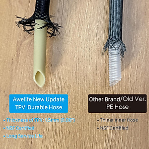 RP50390 RP44647 Hose Assembly for Delta Pull Down Pull Out Faucet with DST or Non-DST, Palo 470/472/474/476 Delta Faucet Replacement Hose Part RP62057 RP74608 RP32527, 59 inches Length