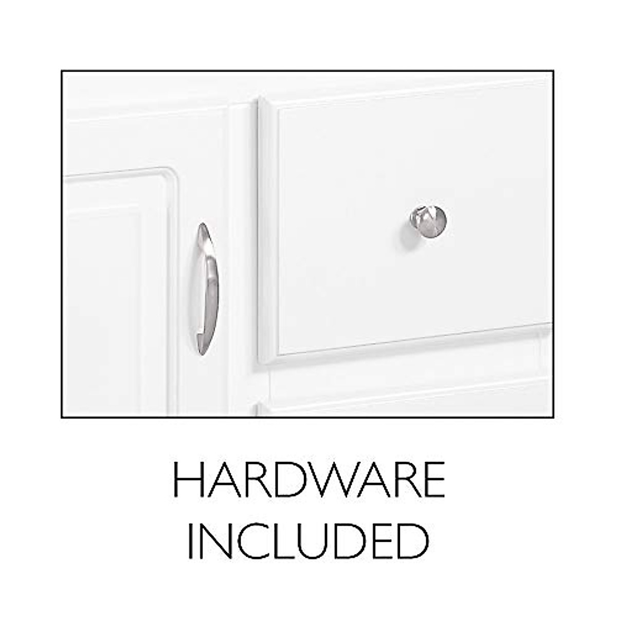 Design House Bathroom Wall Cabinet 2-Door, 1-Shelf, 21 x 30, White