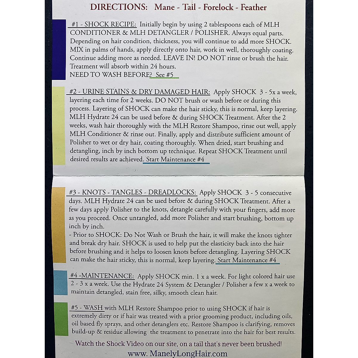 Mane-ly Long Hair SHOCK! Treatment