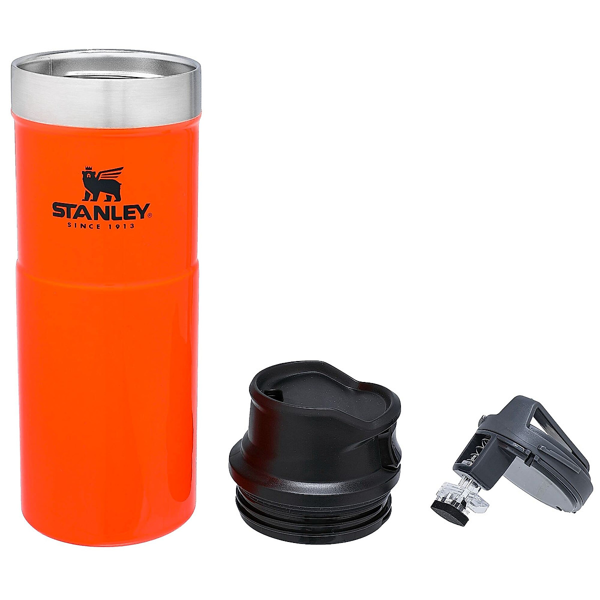 Stanley Classic Trigger Action Mug 16 oz & 20 oz –Leak Proof + Packable Hot & Cold Thermos – Double Wall Vacuum Insulated Tumbler for Coffee, Tea & Drinks – BPA Free Stainless-Steel Travel Cup