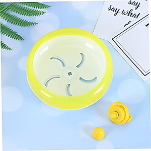 GARVALON 1Pc Small Animal Toy Pet Toy Hamster cage Hamster Toys for Small Jogging Wheel Hamster Hedgehog Supplies Pet Exercise Hamster House Animal Toys Chinchilla Toys Small pet Runner