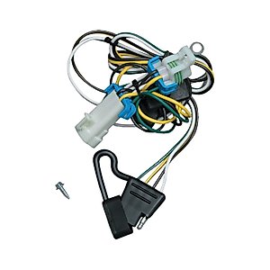 Tekonsha 118359 T-One® T-Connector Harness, 4-Way Flat, Compatable with 1998-2004 Chevrolet S10, 1998-2004 GMC Sonoma, 1998-2000 Isuzu Hombre