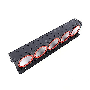 Spray Bottle Storage Rack W/ 5 Holes 5 Hanging Hooks,Spray Can Holder Bracket Bottle Organizer Aerosol Can Organizer Hanging Rail Car Beauty Shop Accessory Display Auto Cleaning Detailing Tools Hanger