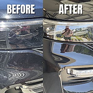 Bugz Out Car Bug Cleaner, Remover and Wash - Spray Bugs, Tar, Bird Poop Off Exterior of Car and Windshield. Remove Black Streaks Without Scratching or Removing Paint. 24 oz spray bottle with Microfiber Cloth (1 bottle)