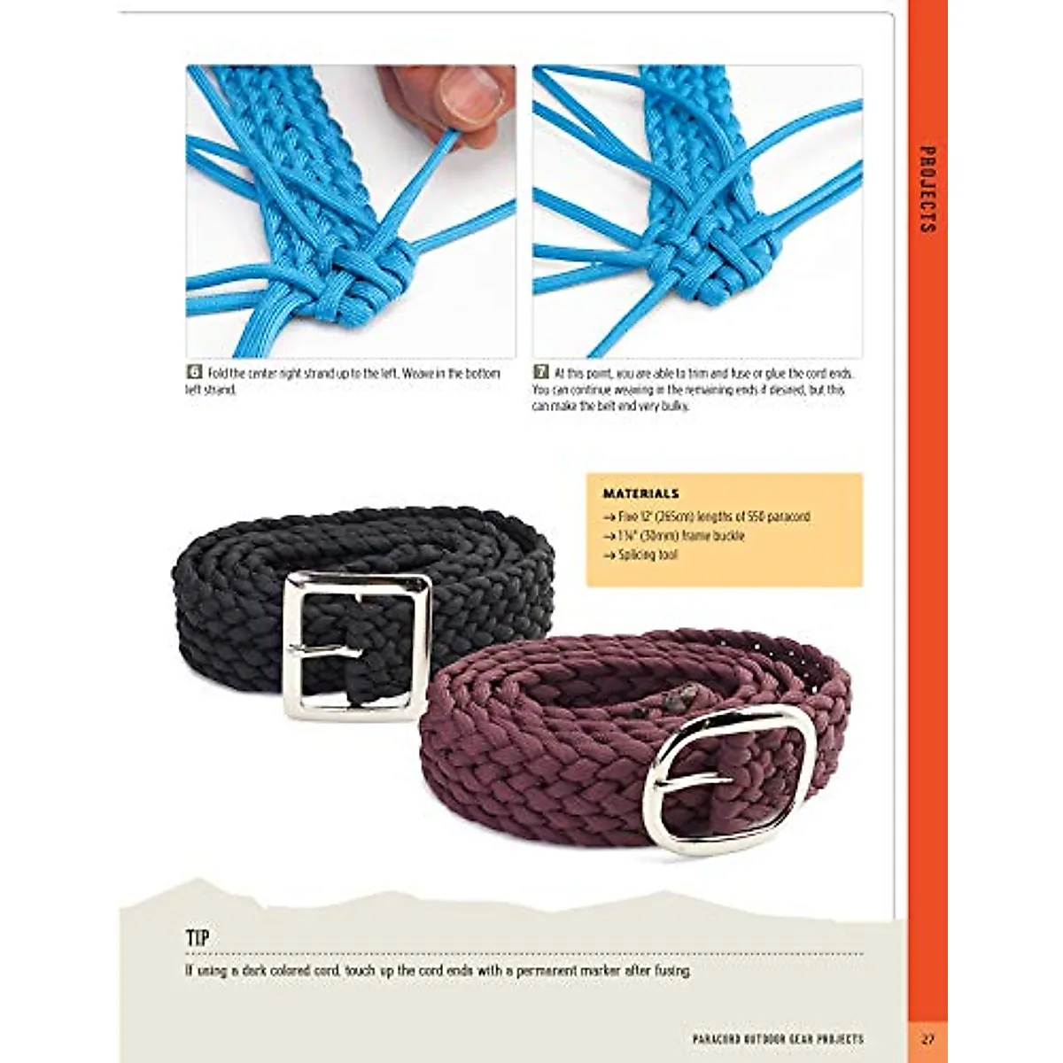 Paracord Outdoor Gear Projects: Simple Instructions for Survival Bracelets and Other DIY Projects (Fox Chapel Publishing) 12 Easy Lanyards, Keychains, and More using Parachute Cord for Ropecrafting