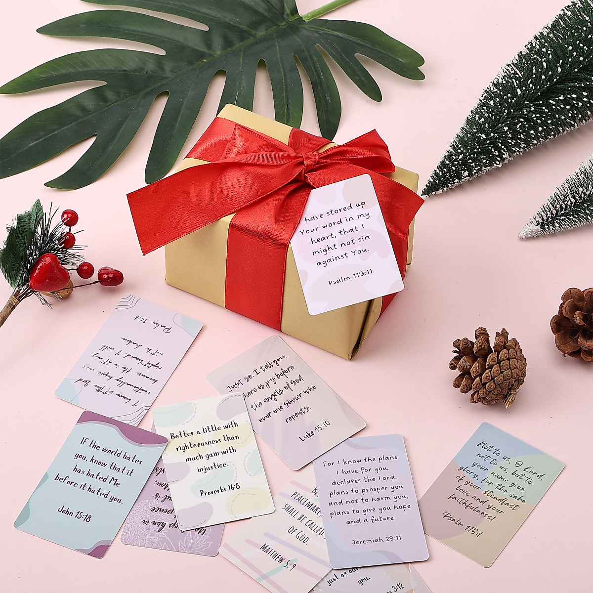 Mr. Pen- Prayer Cards, 70 Unique Bible Verse Cards, Mini Scripture Cards, Prayer Cards for Women and Men, Scripture Cards with Bible Verses, Christian Cards, Scripture Prayer Cards