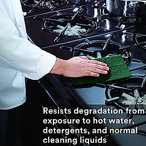 Scotch-Brite Scouring Pad 96-20, 20 Pads, 6” x 9”, General Purpose Cleaning, Food Safe, Non-Rusting