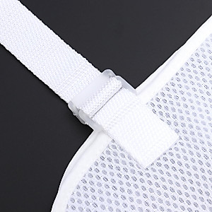 ROSENICE Arm Sling Mesh Adjustable Shoulder Medical Sling for Broken Arm(White)