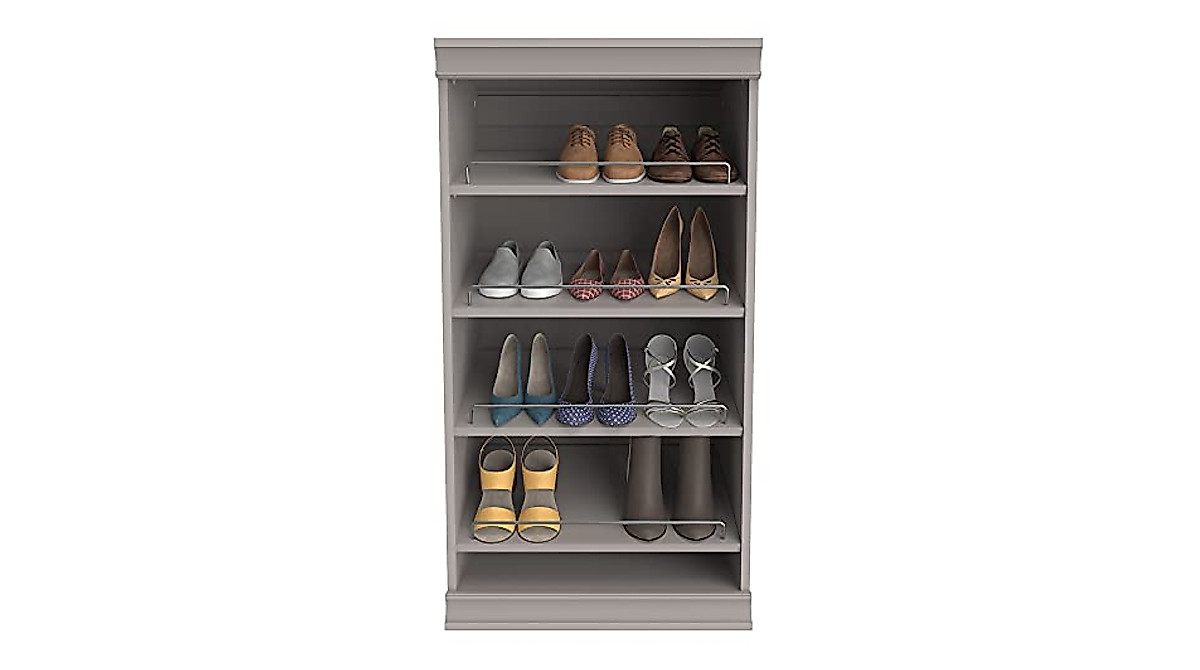 ClosetMaid Modular Stackable Shoe Shelf - Taupe