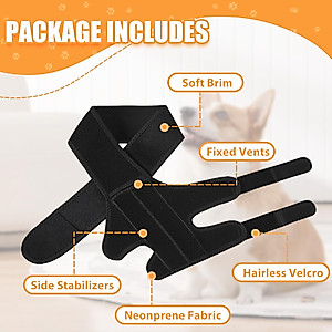 tisueteyi Dog Leg Braces for Front and Back Torn ACL Hind Leg, Rear Leg Joint Care Injury Support for Dogs Luxating Patella, Dog Arthritis, Hip Dysplasia, Adjustable Dog Acl Brace Size M