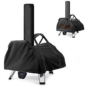 Hengme Pizza Oven Cover for Ooni Karu 16 Pizza Ovens,Waterproof Pizza Grill Cover All Season Protection (32.6x20.4x13.3 inch)