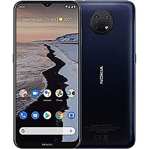 Nokia G10 | Android 11 | Unlocked Smartphone | 3-Day Battery | Dual SIM | US Version | 3/32GB | 6.52-Inch Screen | 13MP Triple Camera | Polar Night