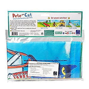 Educational Insights The Original Pete the Cat Decorative Light Filters 3-Pack, Reduce Glare & Flicker, Easy Setup for Office, Hospitals, Home & Classrooms