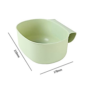 Akloker Kitchen Cabinet Hanging Waste Bins, Kitchen Waste Catcher Hanging Tray Large Capacity Garbage Can Waste Bins for Household Garbage Storage