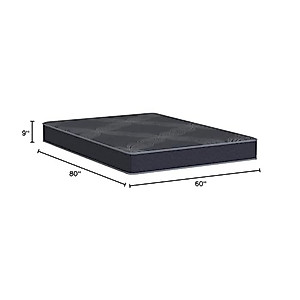 Airdown Queen Mattress, 9 Inch Hybrid Mattress Queen Made in USA, Memory Foam and Innerspring Hybrid Mattress in A Box, Pocket Innersprings Mattress for Motion Isolation, Medium (EGO-Hybrid-9Q)