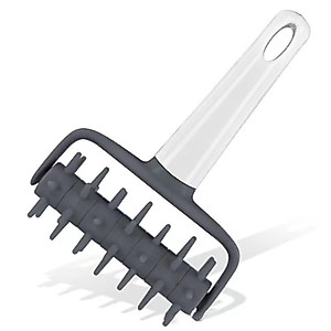 BigBigMe Pizza Dough Docker Docker Dough Bubble killer Time-Saver Pizza Dough Roller Docker Dough Blistering Killer, Pizza Docker Roller for Home Kitchen, Pizza Making Accessories, Pizza Docking Tool