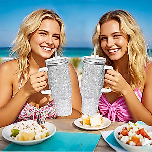 Rivocoda Taylor Gifts Merch, 40 oz Tumbler with Handle and Straw Lid, Leakproof Insulated Tumbler for Music Lovers, Friendship Birthday Gifts for Girls